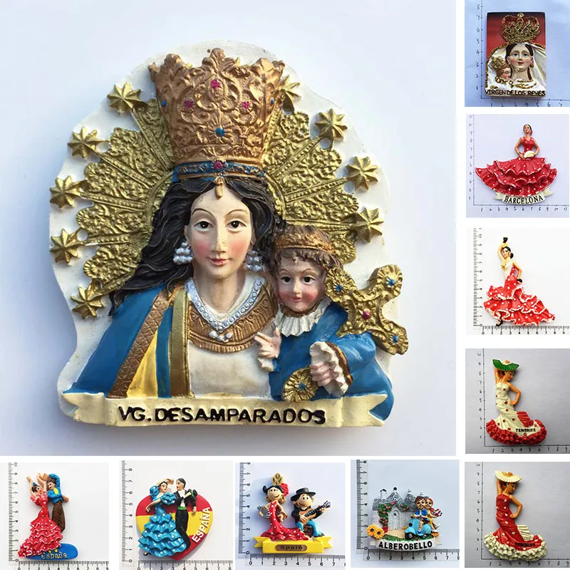 Souvenirs Spain Fridge Magnet | Souvenir Valencia Spain | Souvenir ...