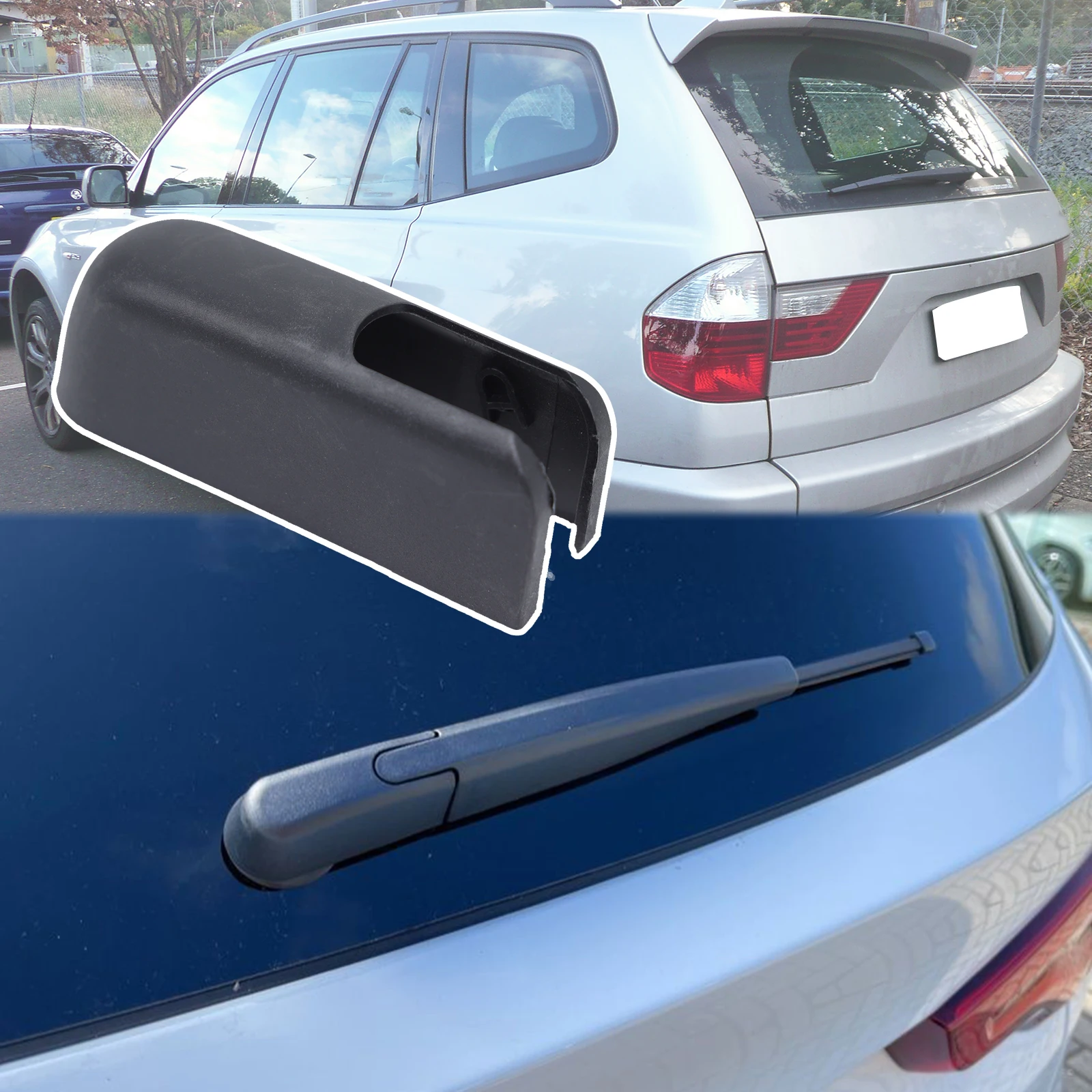 For BMW X3 E83 2003 2004 2005 2006 2007 - 2010 Rear Windshield ...