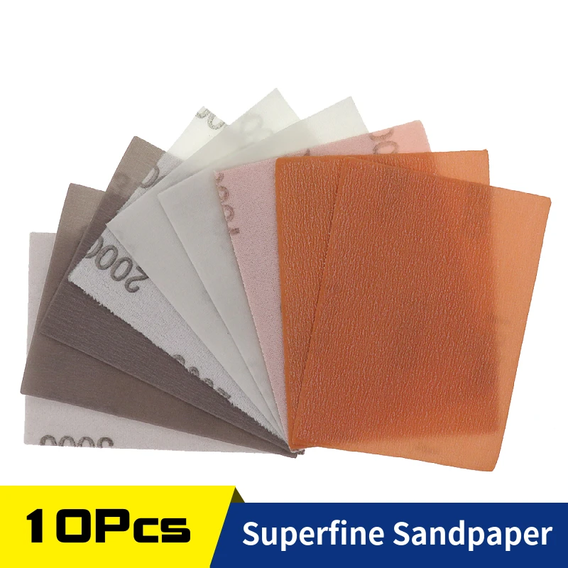 10Pcs-75-110mm-Superfine-Film-Sanding-Disc-Hook-Loop-Soft-Waterproof ...
