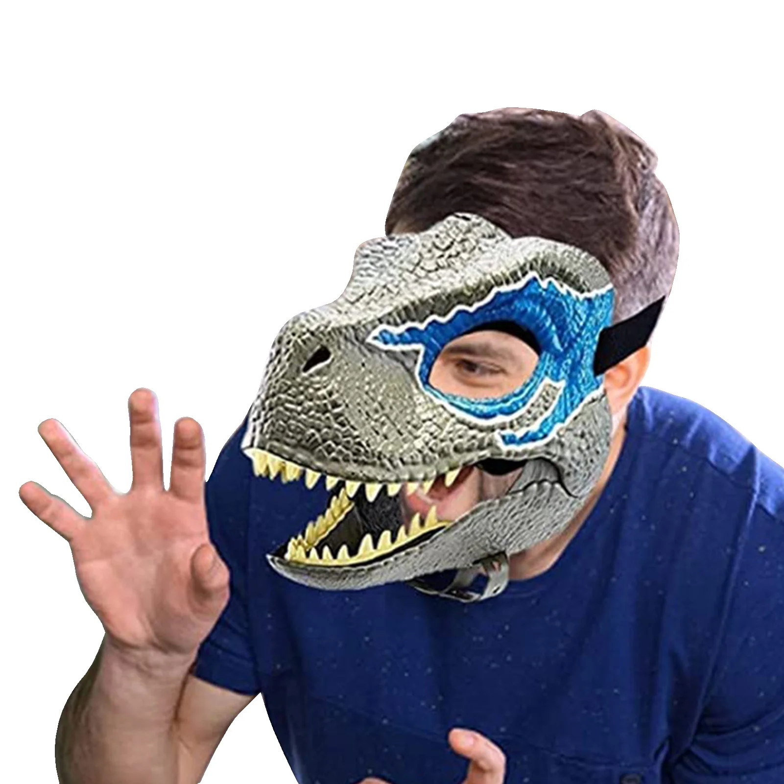 3d-Dinosaur-Mask-Movable-Jaw-Dino-Mask-Opening-Jaw-Dinosaur-Decor-Mask ...