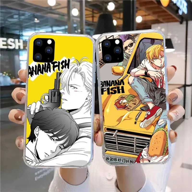 Funda de teléfono de Anime Banana Fish para Huawei P50 P40 P30 Pro Mate ...