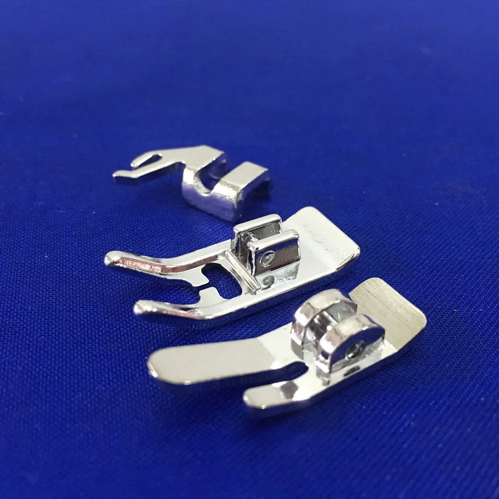 3 PCS/Set Low Shank Snap On Presser Foot Kit Zig Zag Foot Straight ...