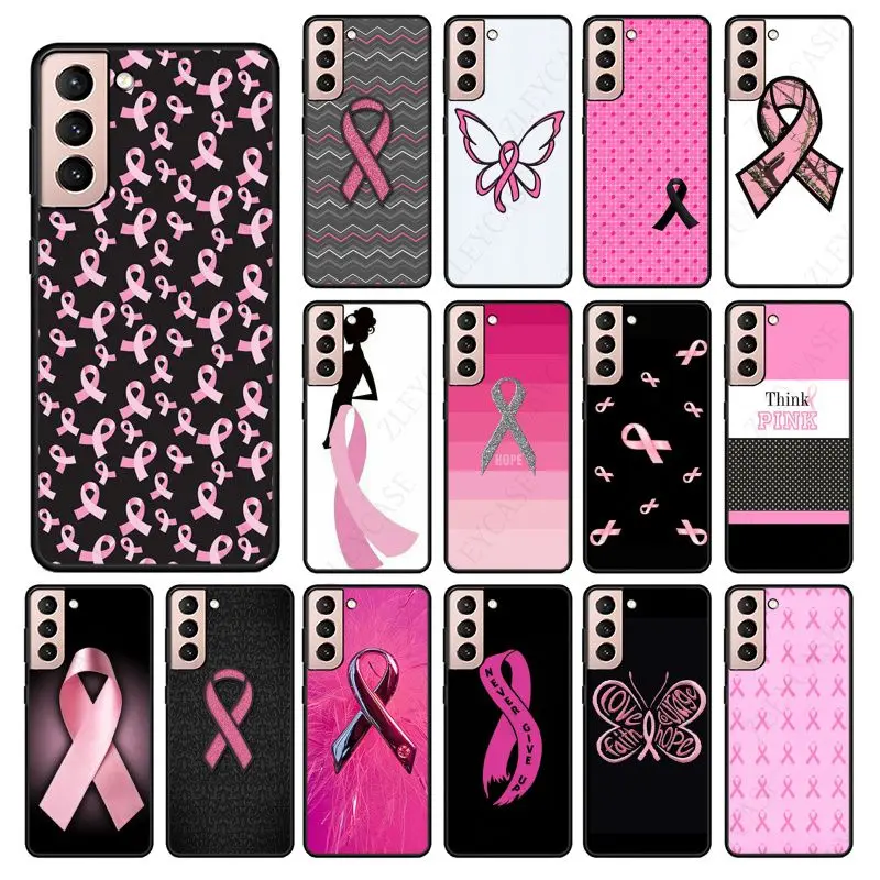 pink Ribbon Girl Breast Cancer Phone Cover For samsung galaxy s21plus ...