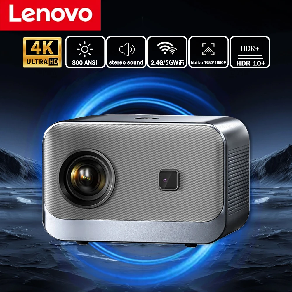 Lenovo-Projector-4K-AI-intelligent-Voice-Control-Dual-Wifi6-800-ANSI ...