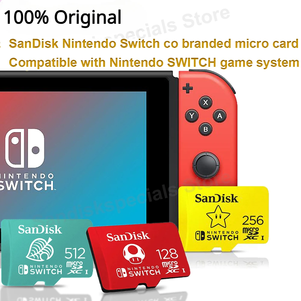 Sandisk-Memory-Card-for-Nintendo-Switch-Game-Special-Purpose-Storage ...