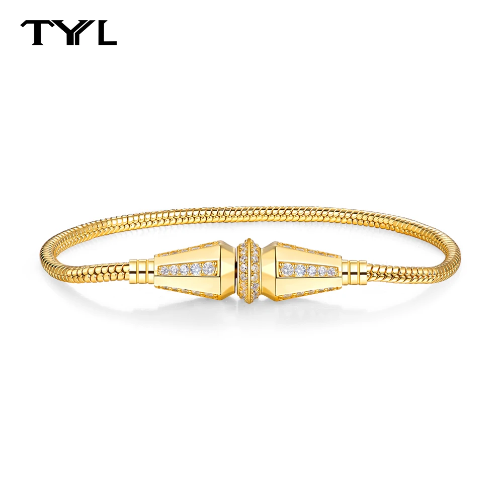TYYL-Mens-Jewelry-For-Women-Lock-Bracelet-Rose-Gold-Party-Wedding ...