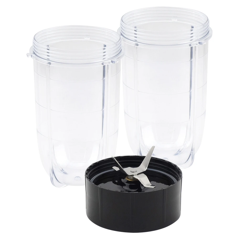 B69A Replacement Cross Blade + 2Pcs 16Oz Cup Set For Magic Bullet ...