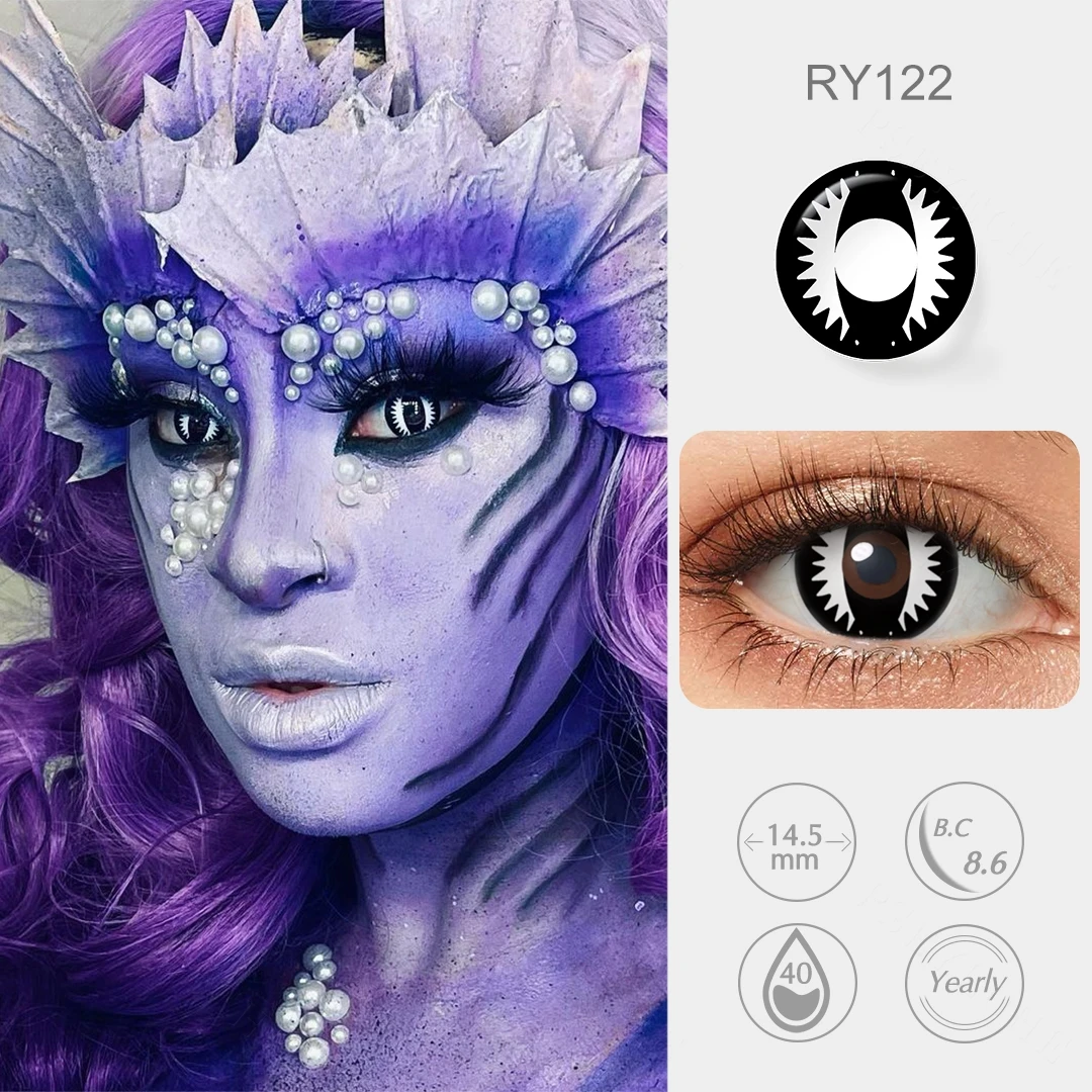 Blue Dragon Eye Contacts