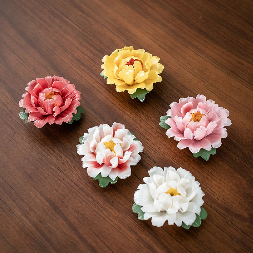 Peony Flower Incense Holder Incense Burner Decorative Incense Burner ...