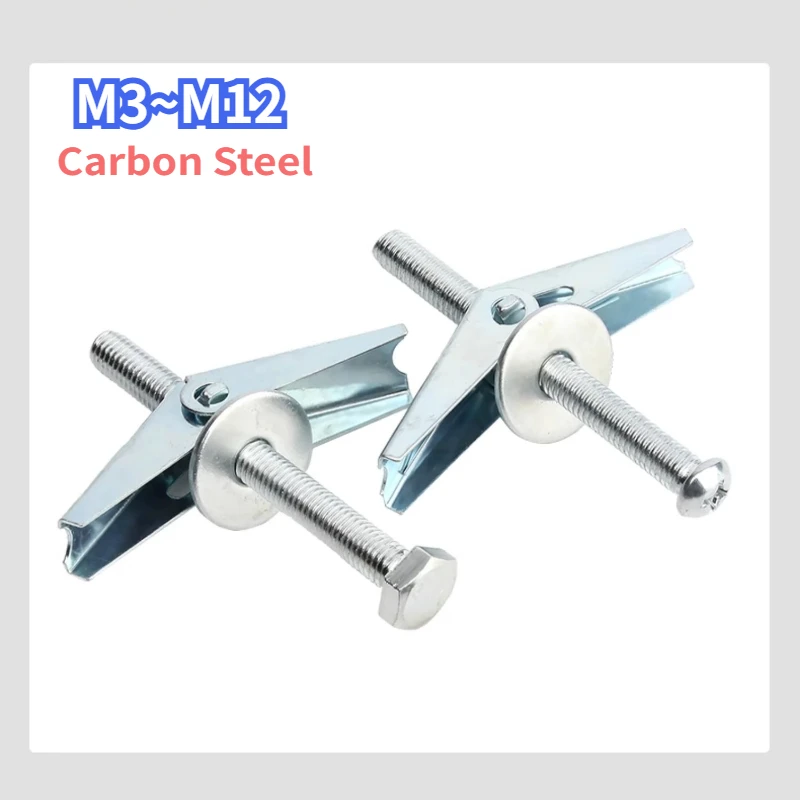 Heavy Duty Hollow Wall Anchors for Drywall Ceiling Toggle Bolts and ...