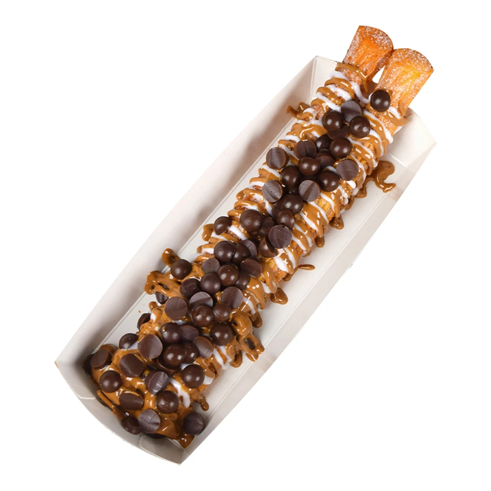 Fake-Churro-Nutella-Sauce-Breakfast-Cafe-Faux-Model-Dessert-Display-DIY ...