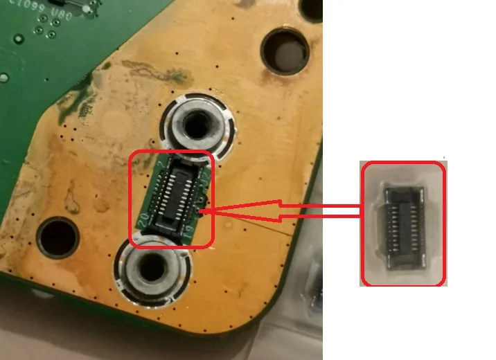Conector de sincronización de enchufe USB frontal para Xbox One X ...