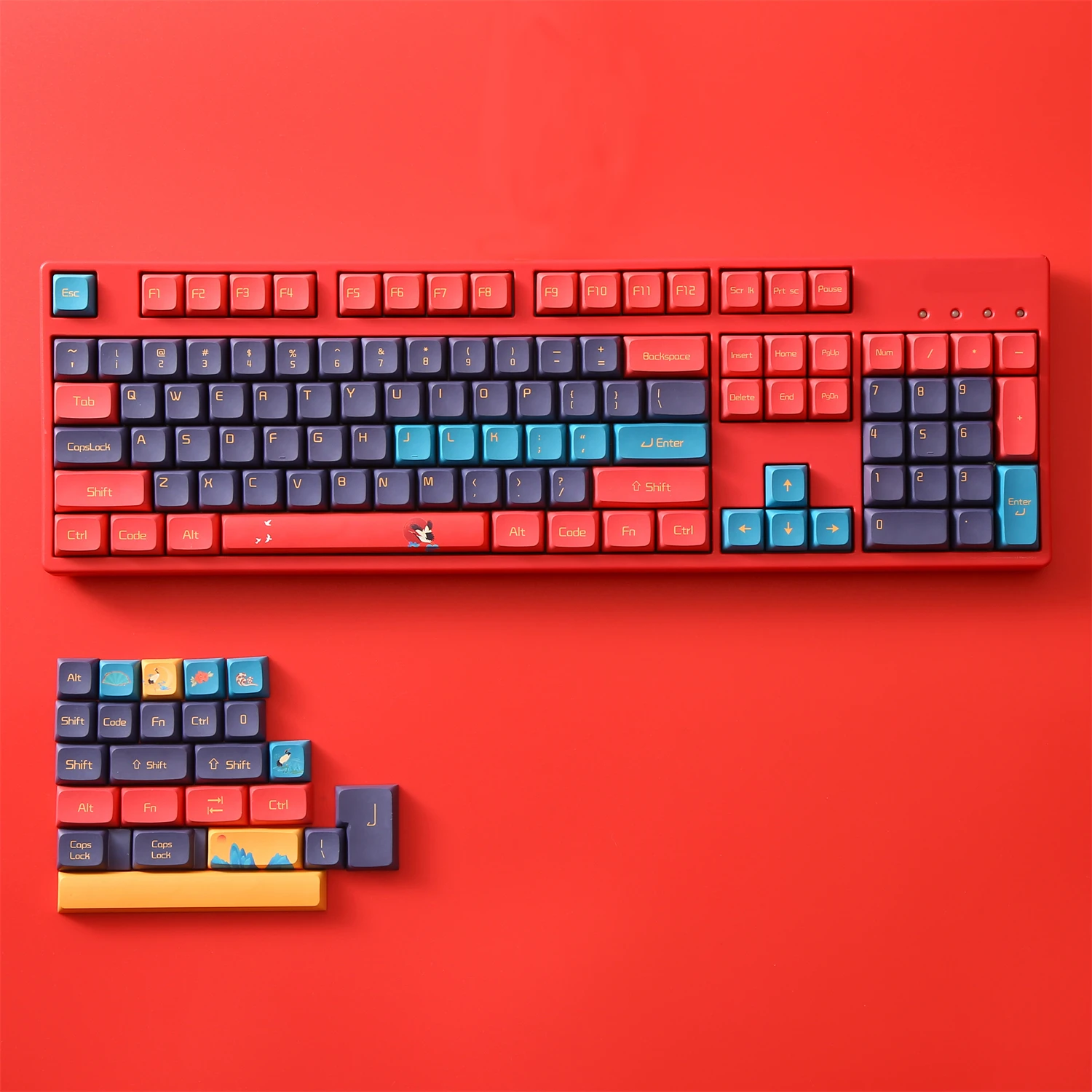 Xda Profile Pbt Keycaps Thai | Keyboards Iso De Keycaps | Mechanical ...