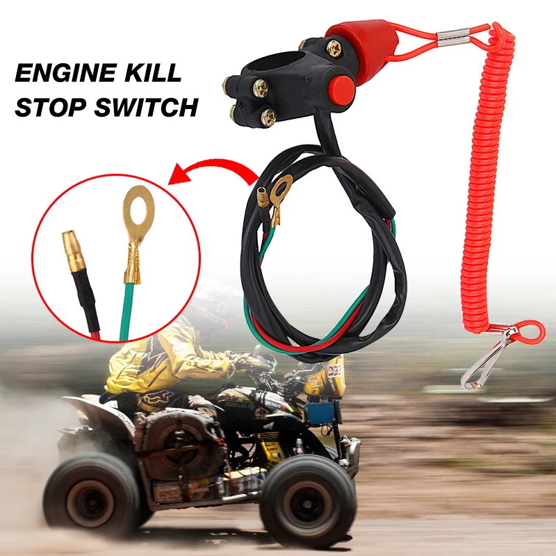 70cm-Motorcycle-Engine-Kill-Stop-Switch-Urgent-Emergency-Power-Cut-off ...