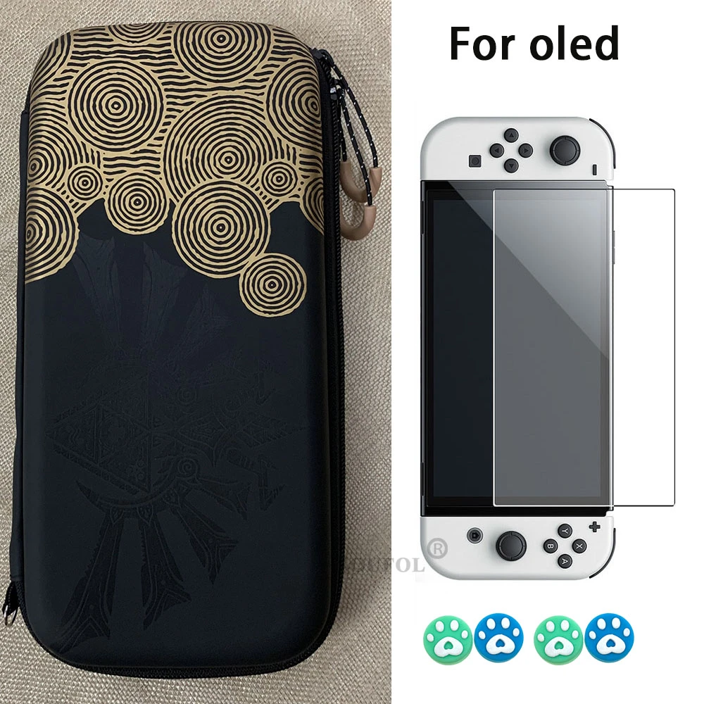 For Nintendo Switch / Switch Oled Console Cartoon Storage Bag Game ...