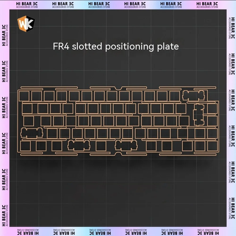 Weikav-Sugar-65-Mechanical-Keyboard-Fr4-Locating-Plate-Pc-Locating ...