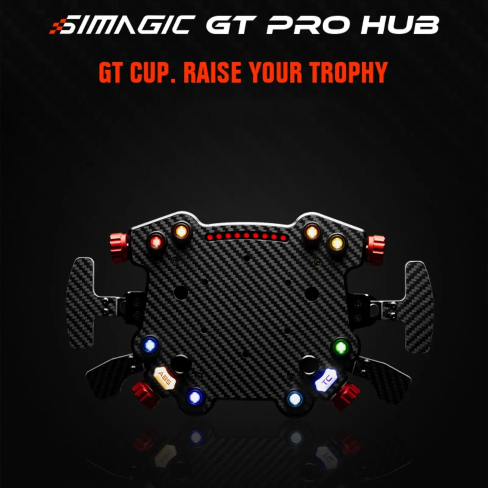 Simagic-GT-Pro-Hub-Racing-Hub-Steering-Wheel-Instrument-Button-Box ...