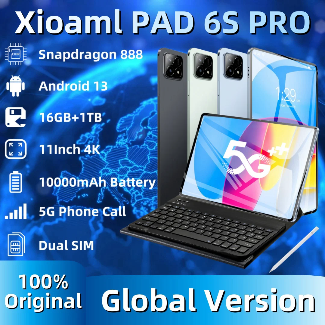 Tableta-Pad-6S-Pro-Original-versi-n-Global-Tablet-PC-con-Android-13 ...