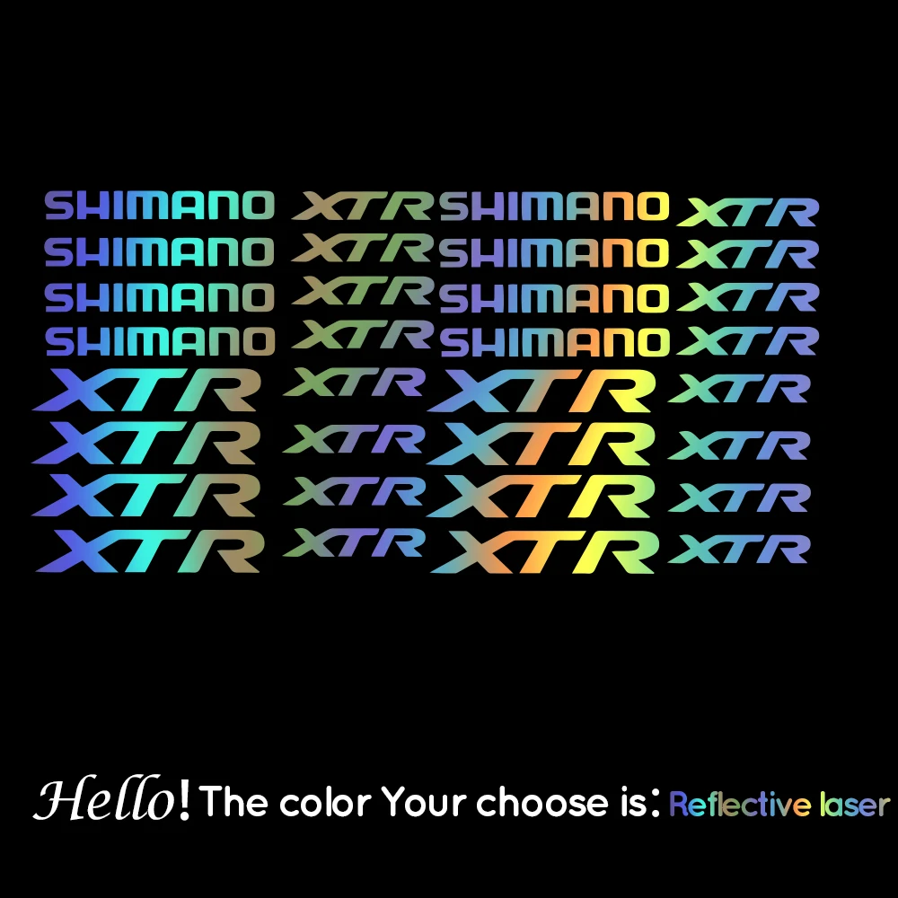 Xtr Reflective Car Sticker Stickers For Road Bike Mtb Wheels Bike ...