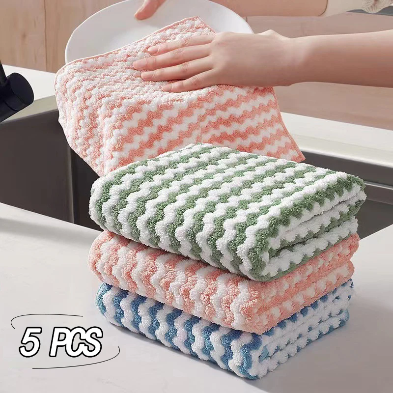Kitchen-Cleaning-Dishwashing-Cloth-Tableware-Cleaning-Cloth-Tabletop ...