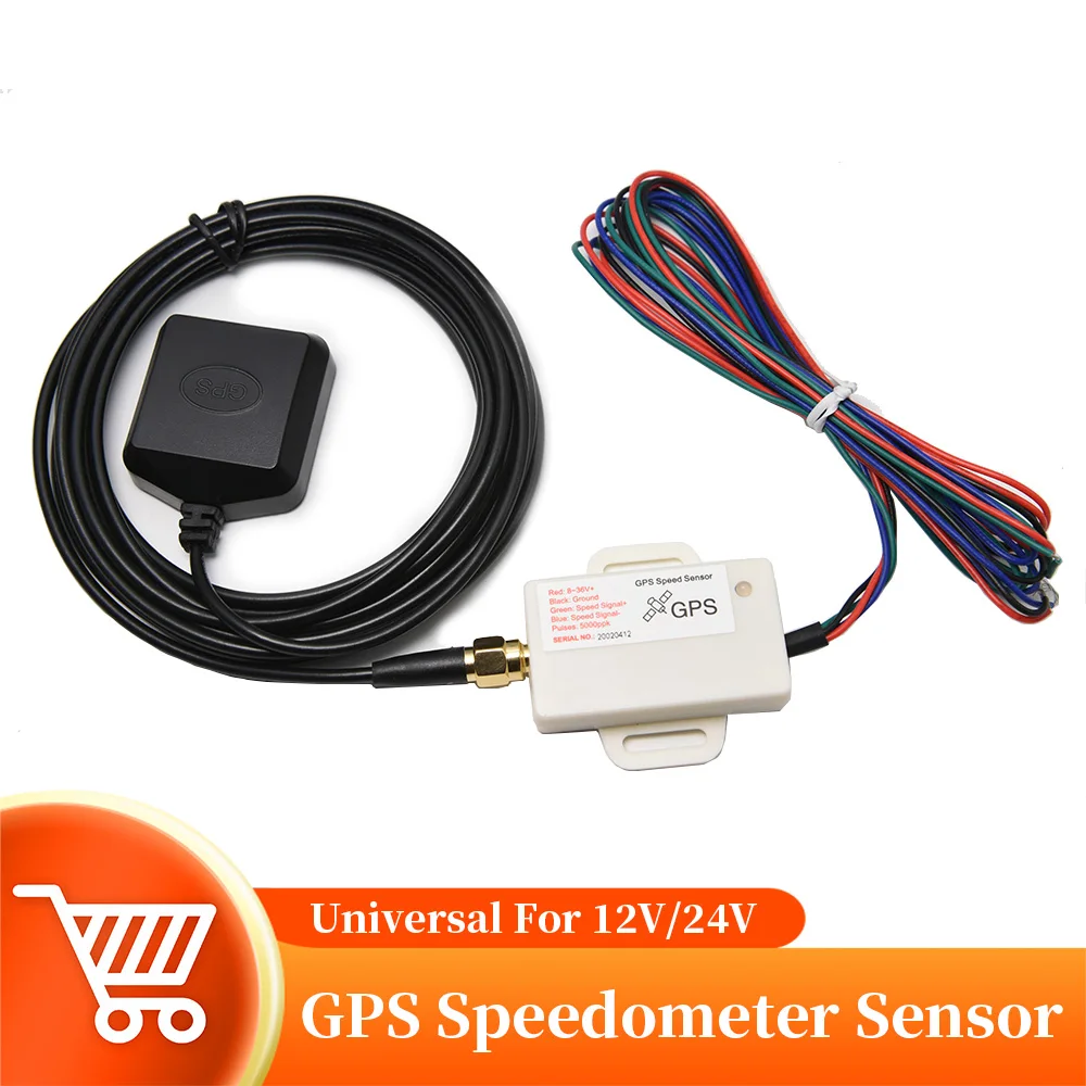 Universal-Mini-GPS-Speedometer-Sensor-Adapter-Kit-For-12V-24V-Car-Boat ...