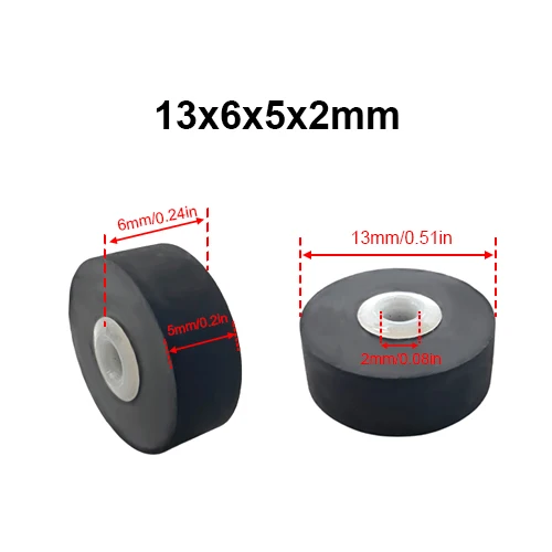 Rubber Stereo Player Accessories | Cassette Player Pinch Roller - 1pcs ...