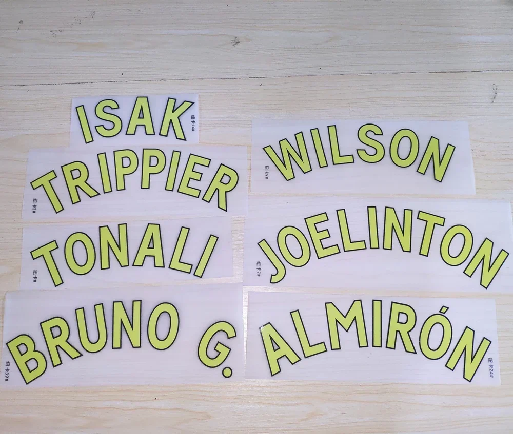 2023-2024-super-A-Premier-TRIPPIER-JOELINTON-WILSON-BRUNO-G-ISAK-number ...