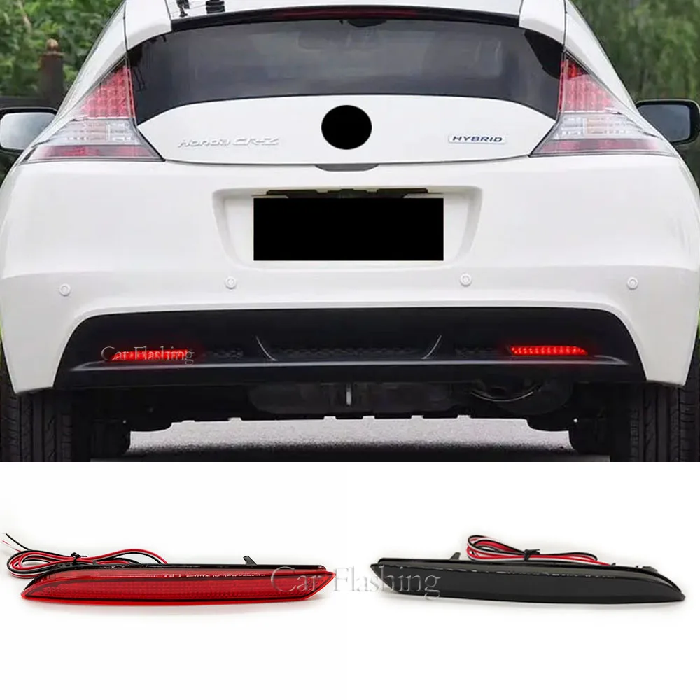 2Pcs-Rear-Bumper-Reflector-LED-Brake-Stop-Light-For-Honda-JAZZ-Fit-10 ...