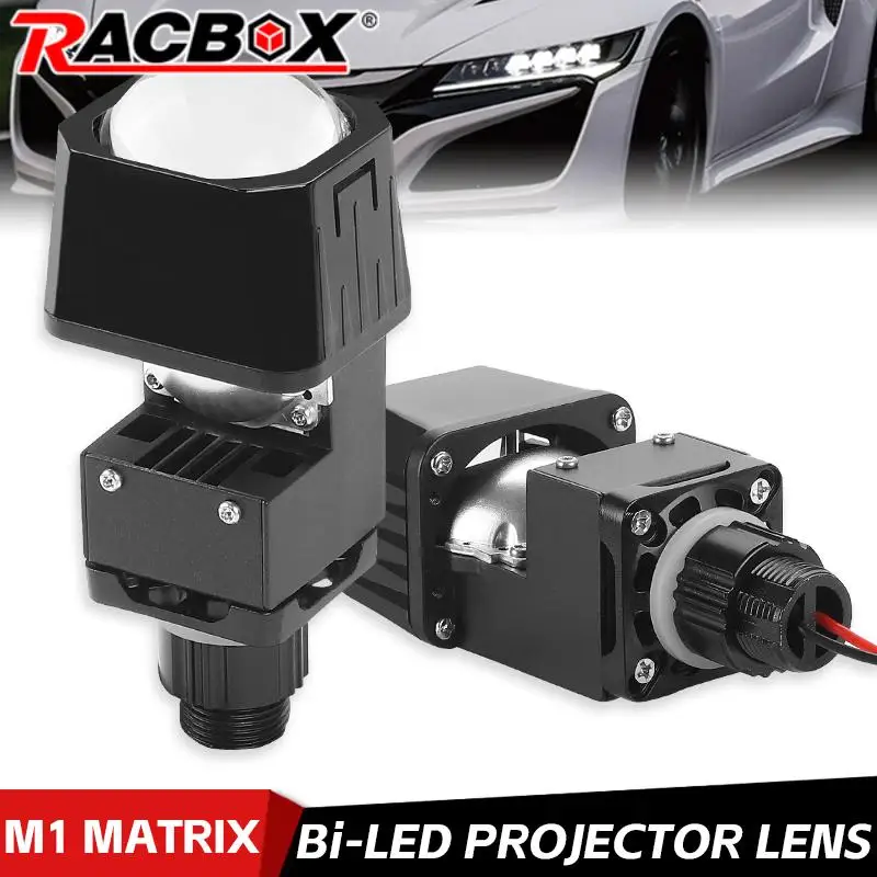 1-5-inch-Matrix-Bi-LED-Projector-Lens-High-Low-Beam-Square-MIni-Lenses ...