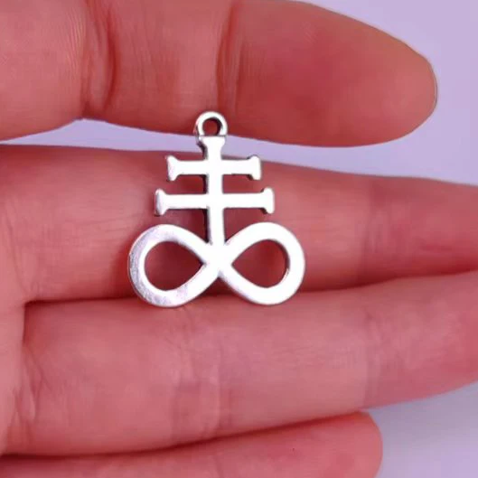 5pcs-Satanic-Symbol-Jewelry-Sigil-Church-Satan-PENDANT-CHARM-Pentagram ...