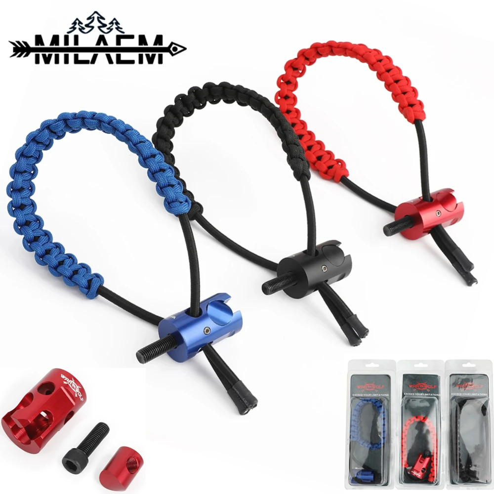 Archery-Wrist-Strap-Quick-Detachable-Adjustable-Convenient-Wrist-Sling ...