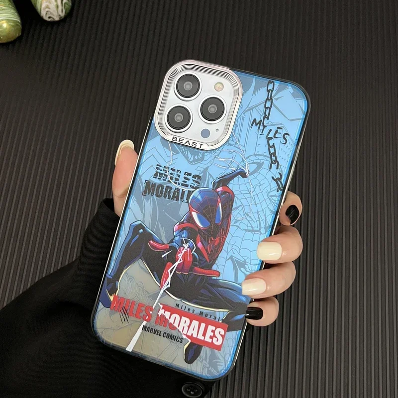 Marvel-Comics-Avengers-Spider-Man-Venom-Phone-Case-For-iPhone-15-14-13 ...