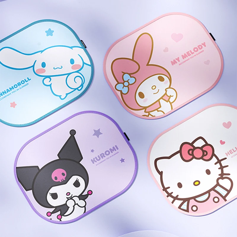 Sanrio-Kawaii-Hello-Kitty-Car-Mesh-Sunshade-My-Melody-Cinnamoroll-Anime ...