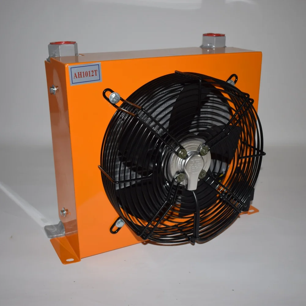 Hydraulic Air Cooler 100L/min AH1012T-CA DC12V AC220V Air-Cooled Oil ...