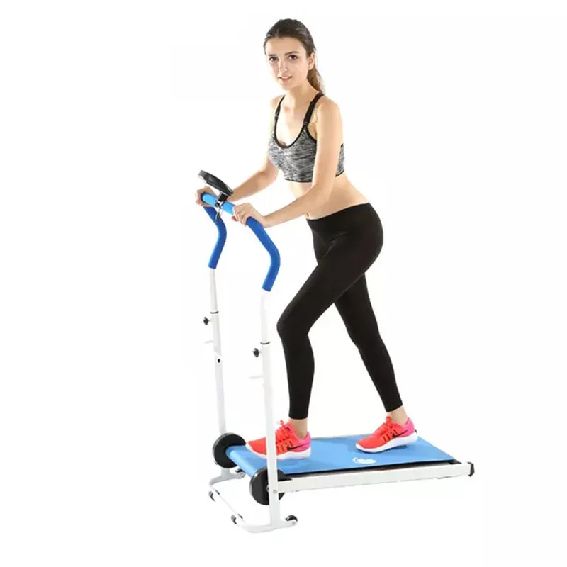 Household indoor small silent and safe folding fitness cheap treadmill ...