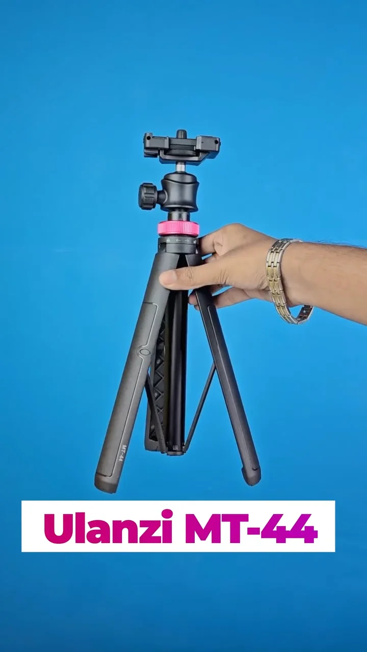 Ulanzi MT44 Extendable Vlog Tripod With 360° Ball Head – Black Color ...