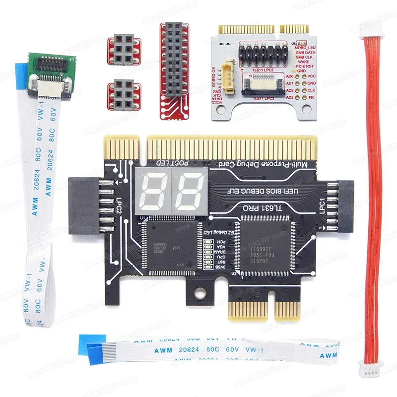 TL631-PRO-Diagnosis-Card-MINI-PCIE-Debug-CARD-TL631-PRO-Desktop-PCI ...