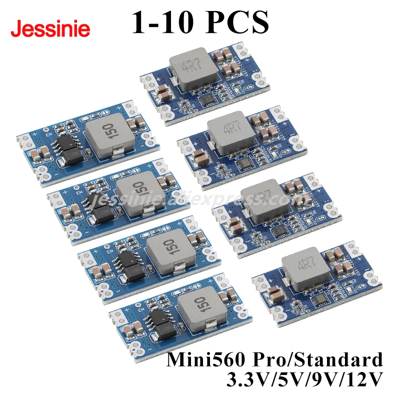 10pcs/1pc Mini560 Pro 5A DC-DC Step Down Buck Stabilized Voltage Power ...
