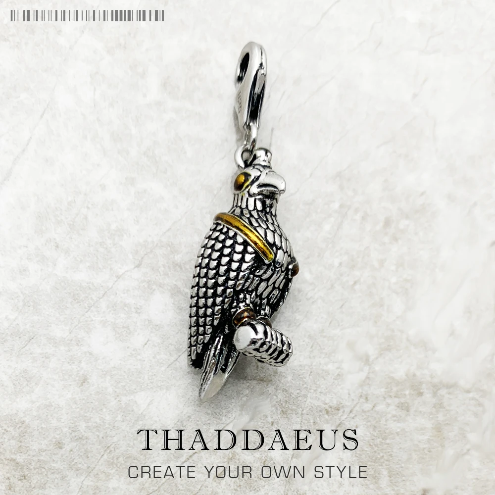 Falcon Pendant Silver 925 | Falcon Silver Jewelry | Charms Silver ...