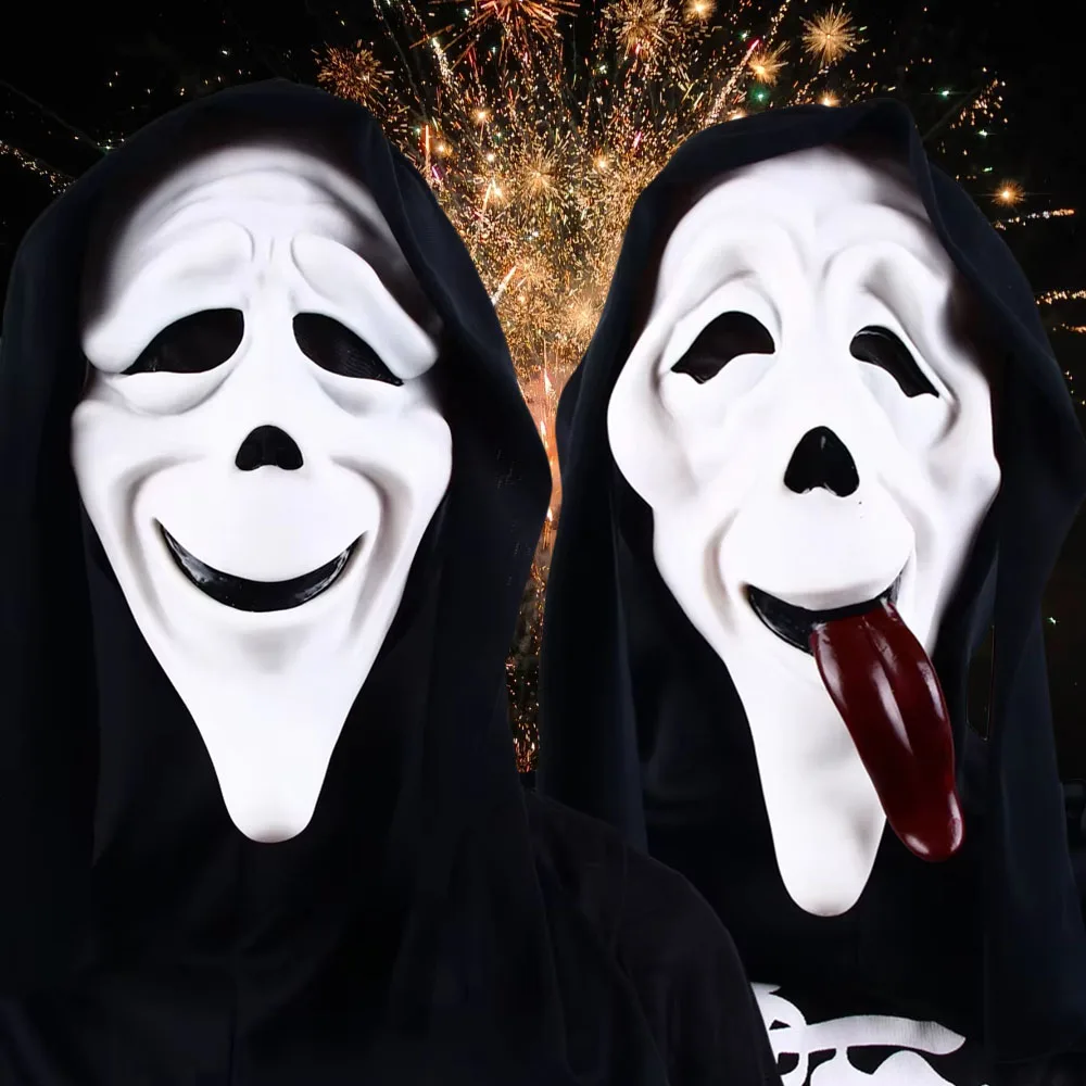 Horror-Decoration-Mask-Shroud-Halloween-Scream-Mask-Full-Head-Masks ...