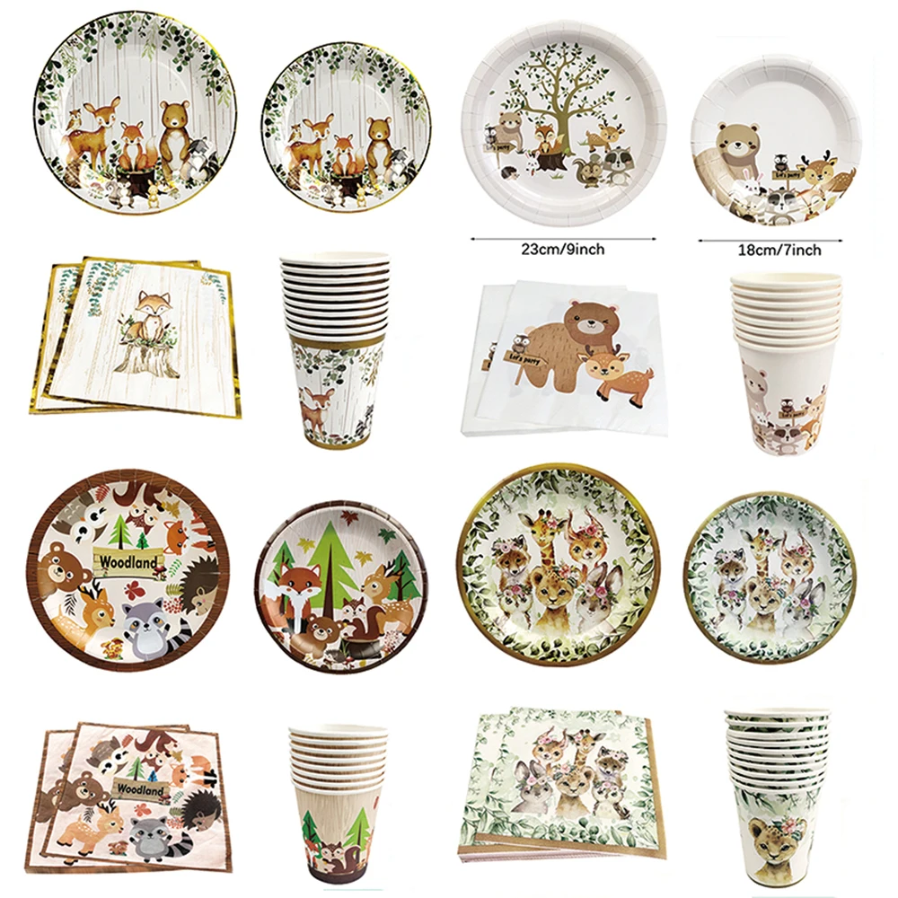 Selva-Safari-Conjunto-De-Lou-a-Descart-vel-Selvagem-Um-Animais-Da ...