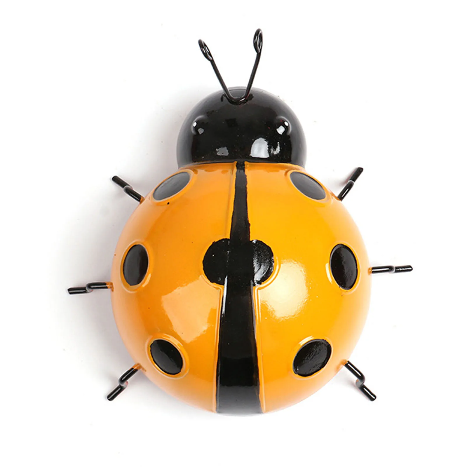 Whimsical-Metal-Ladybird-Garden-Decoration-Vibrant-Colors-Durable-Iron ...
