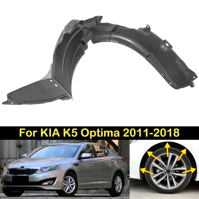 Guardabarros-delantero-y-trasero-para-KIA-K5-Optima-revestimiento-insonorizado-2011-2012-2013 ...