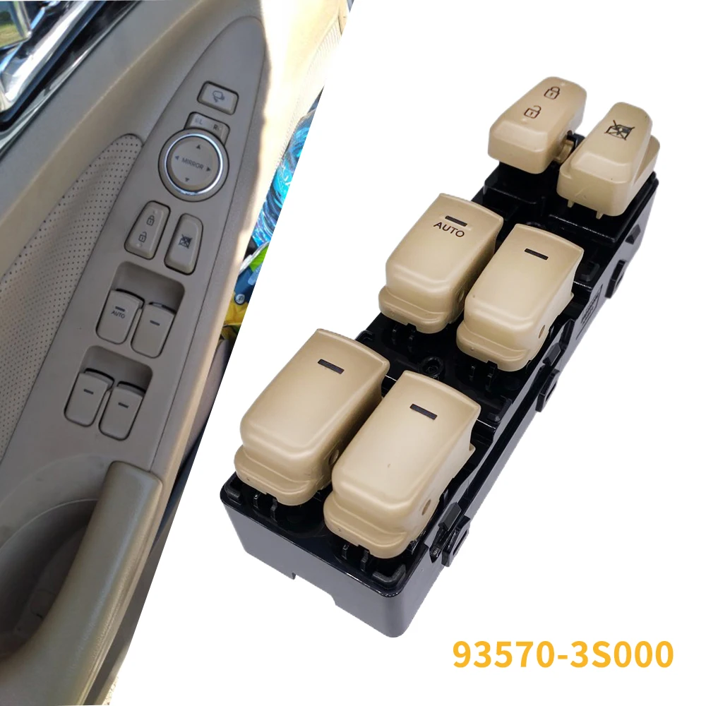 Driver Side Power Master Window Control Switch for Hyundai Sonata 2011 ...