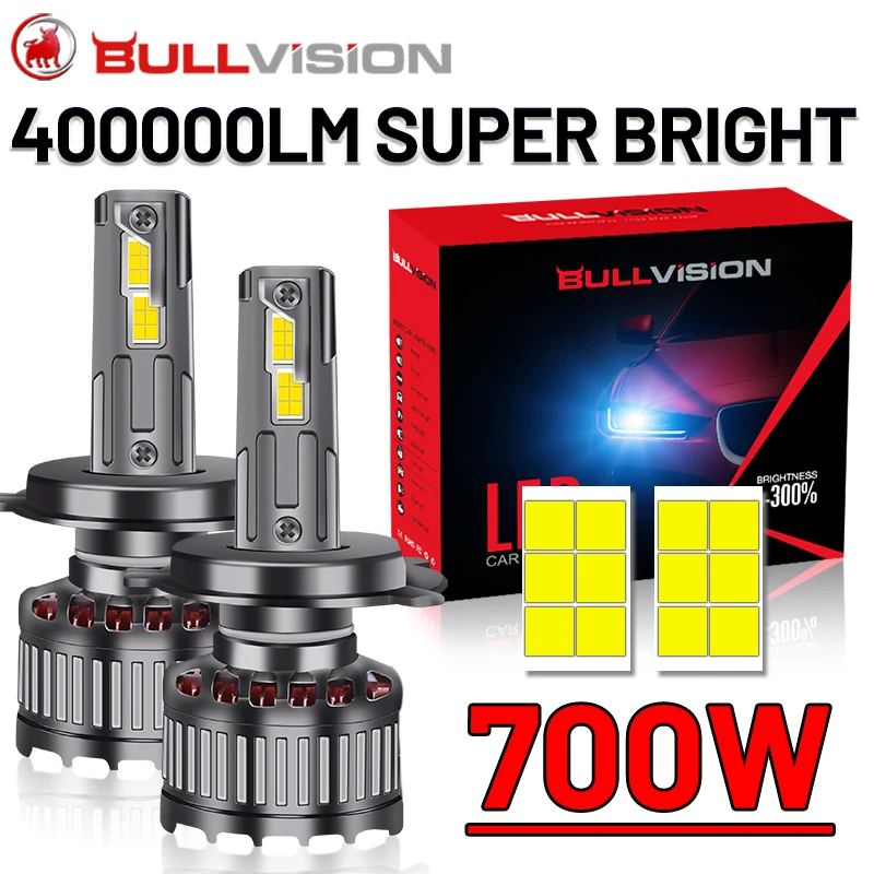 Bullvision-6000K-HB3-HB4-9005-9006-H1-H7-H4-H11-9012-H13-9004-Bulb ...