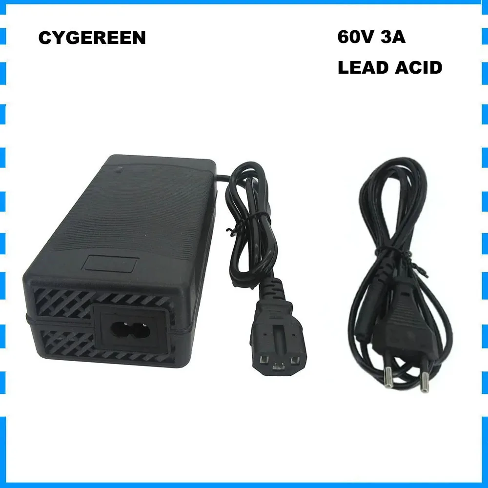 60V-3A-Electric-Bike-Bicycle-Lead-Acid-Fast-Charger-60-Volt-Ebike ...
