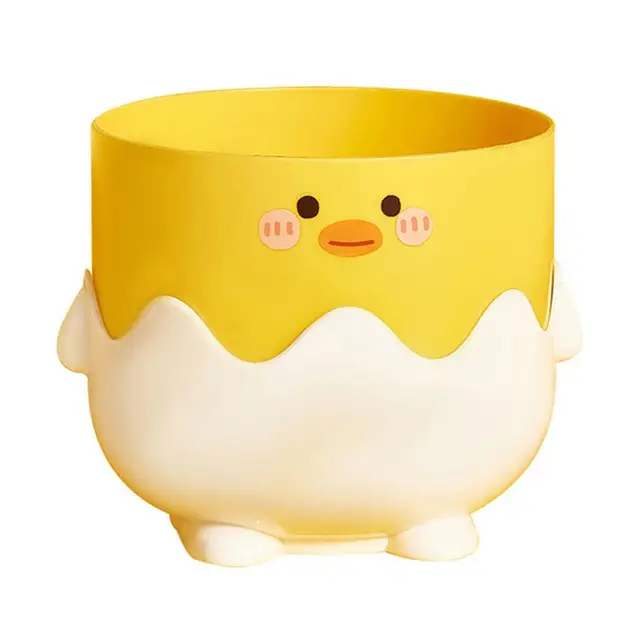 Tartós Asztali Szervező Box 2 Styles Toll Tartó Sima Edge Cartoon Duck ...