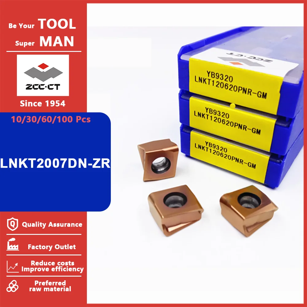 ZCC-CT-Original-LNKT2007DN-ZR-Milling-Inserts-LNKT-2007-DN-ZR-Lathe ...