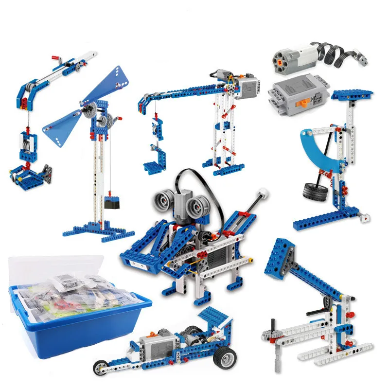 9686 Technical Parts Creative Building Blocks Set Educational Learning High-tech Diy Bricks ...
