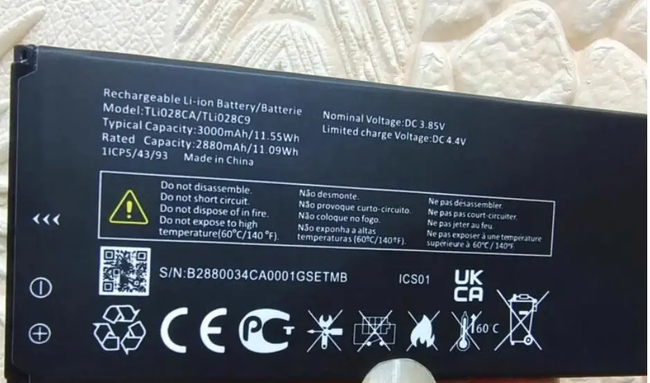 new for Alcatel TCL TLI028CA TLI028C9 battery - AliExpress 509